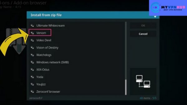 How to Install Venom Kodi Addon on Firestick (Updated in 2025) - My Vpn Hub