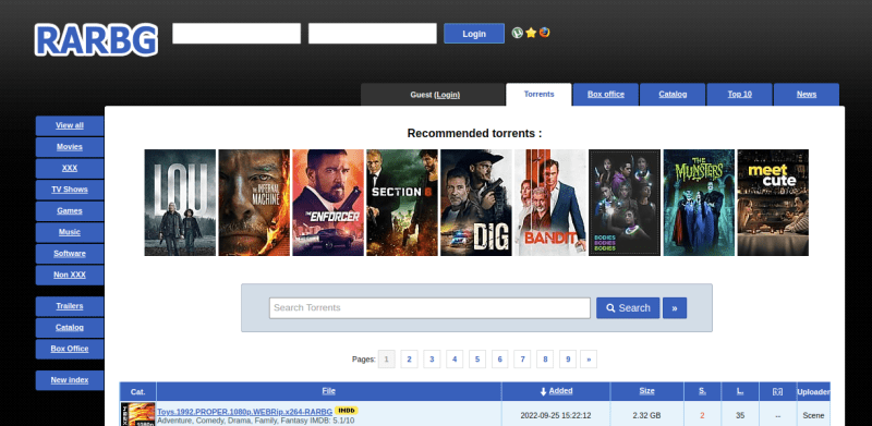 Best RARBG Proxy & Mirror Torrent Sites List (Tested in 2025) - My Vpn Hub
