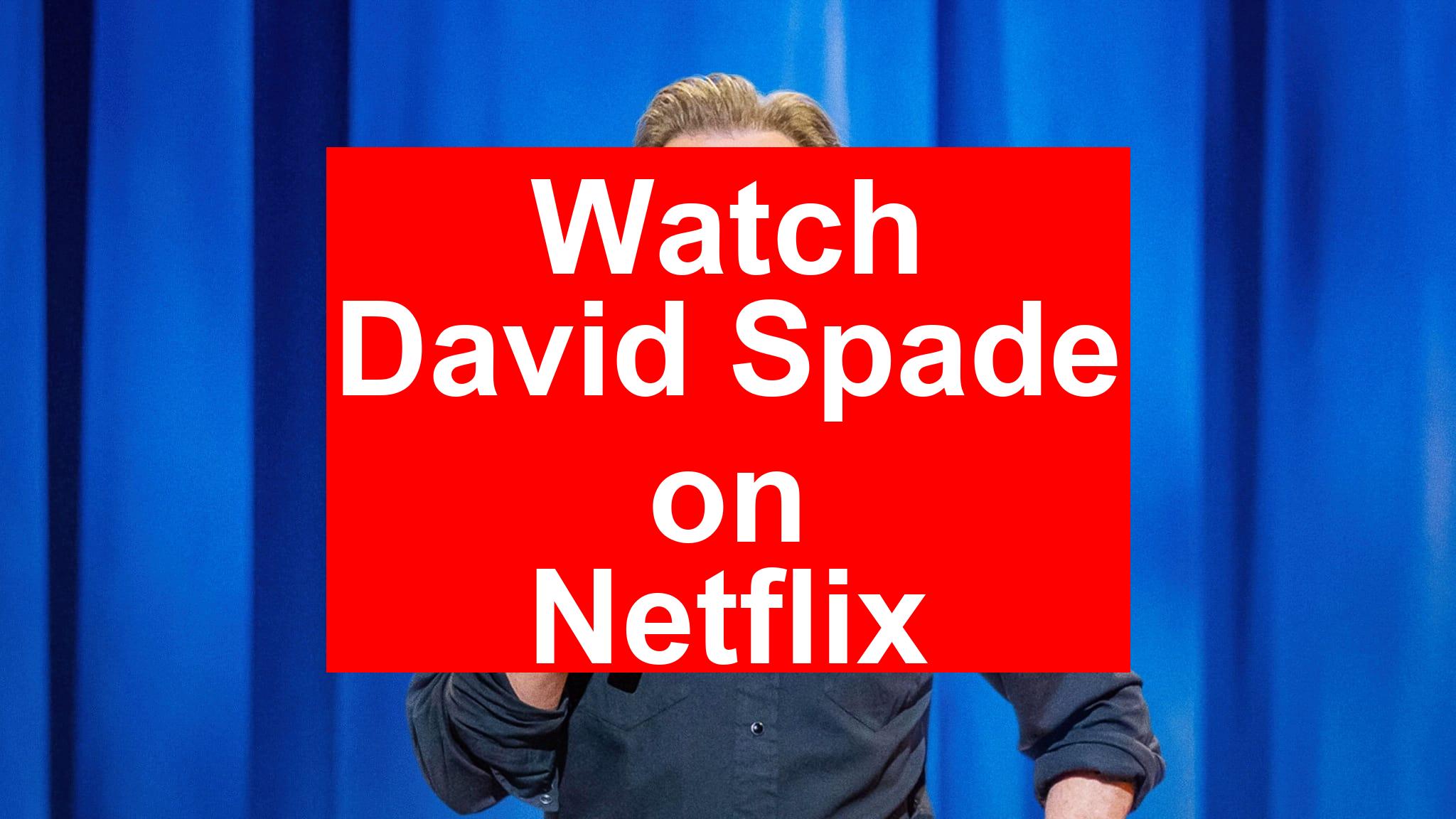 How to Watch David Spade On Netflix [Fast Guide 2026] - My Vpn Hub