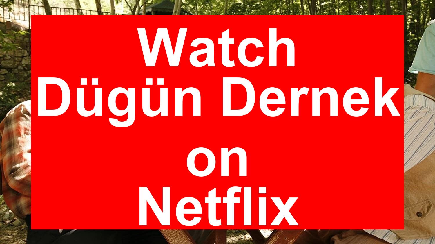 How to Watch Dügün Dernek On Netflix [Easy Guide 2026] - My Vpn Hub