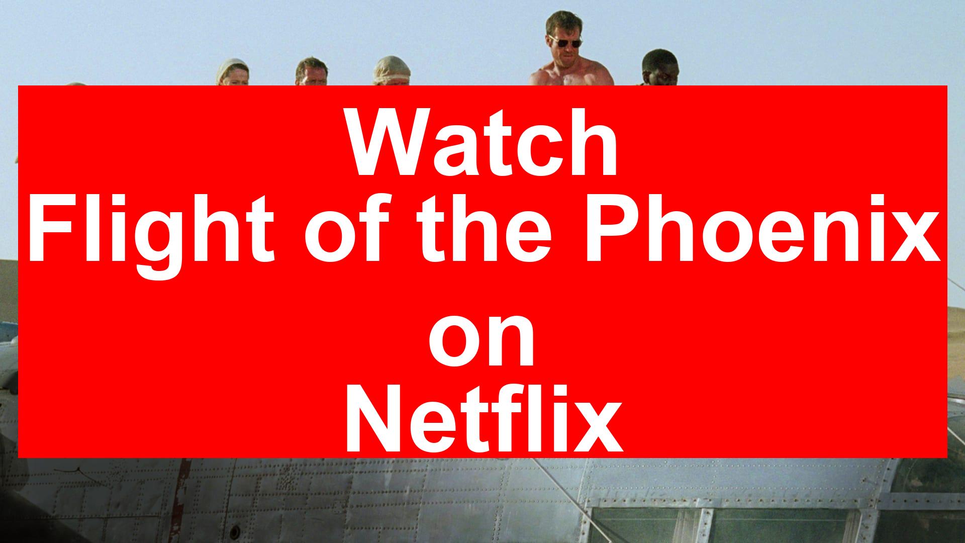 How to Watch Flight of the Phoenix On Netflix [Fast Guide 2025] - My Vpn Hub