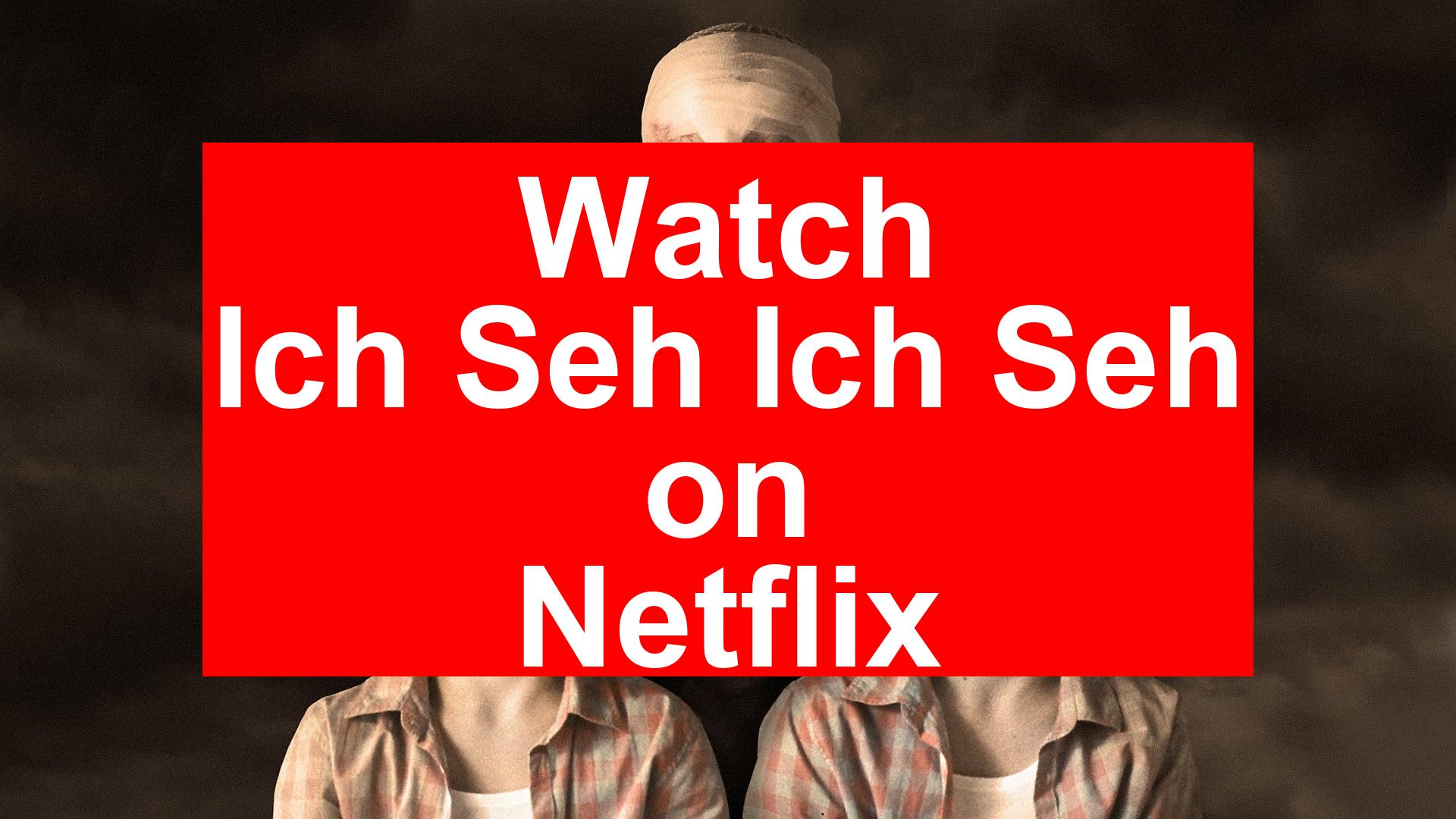 How to Watch Ich Seh Ich Seh On Netflix [Easy Guide 2026] - My Vpn Hub