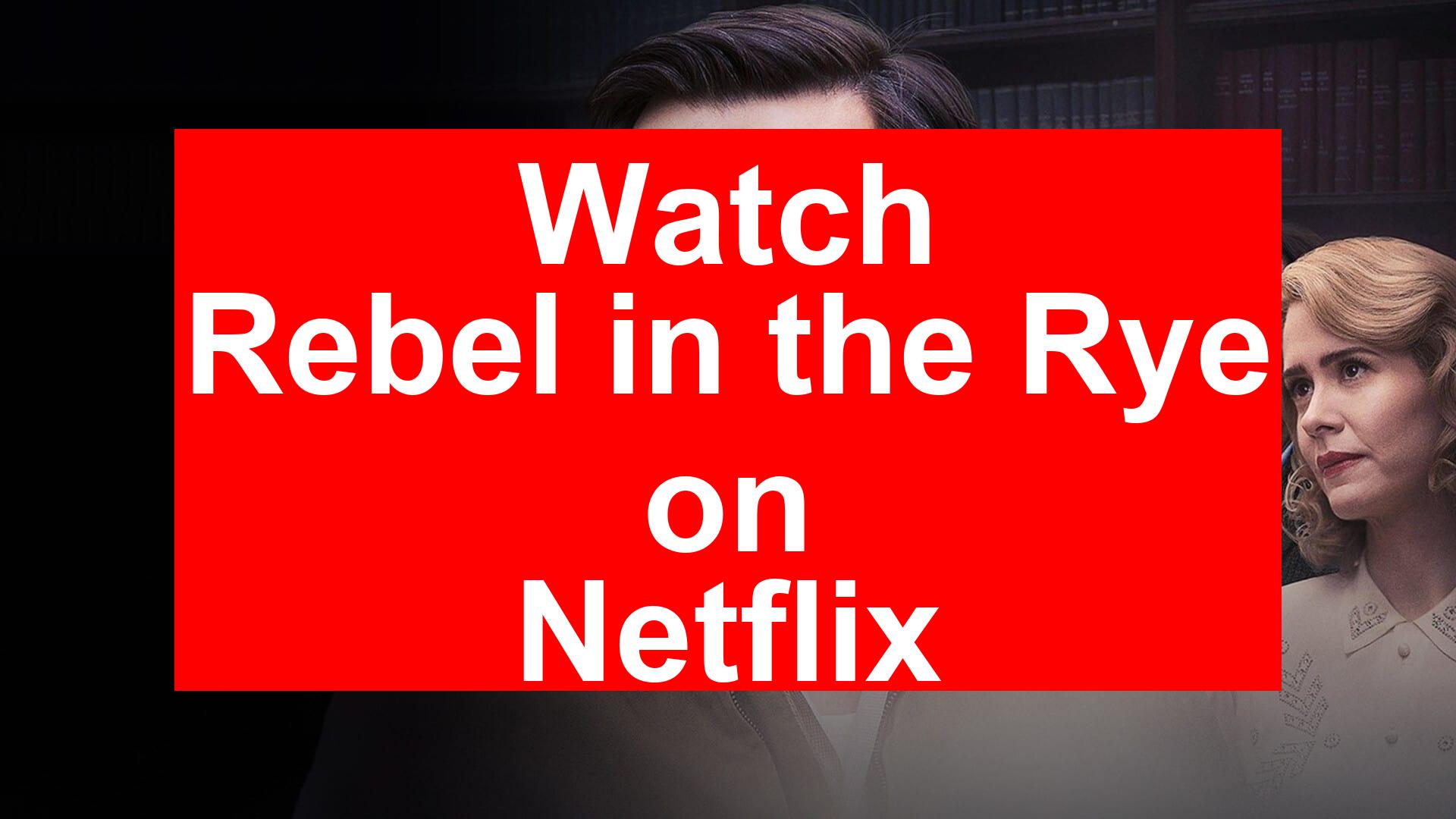 How to Watch Rebel in the Rye On Netflix [Top Guide 2025] - My Vpn Hub