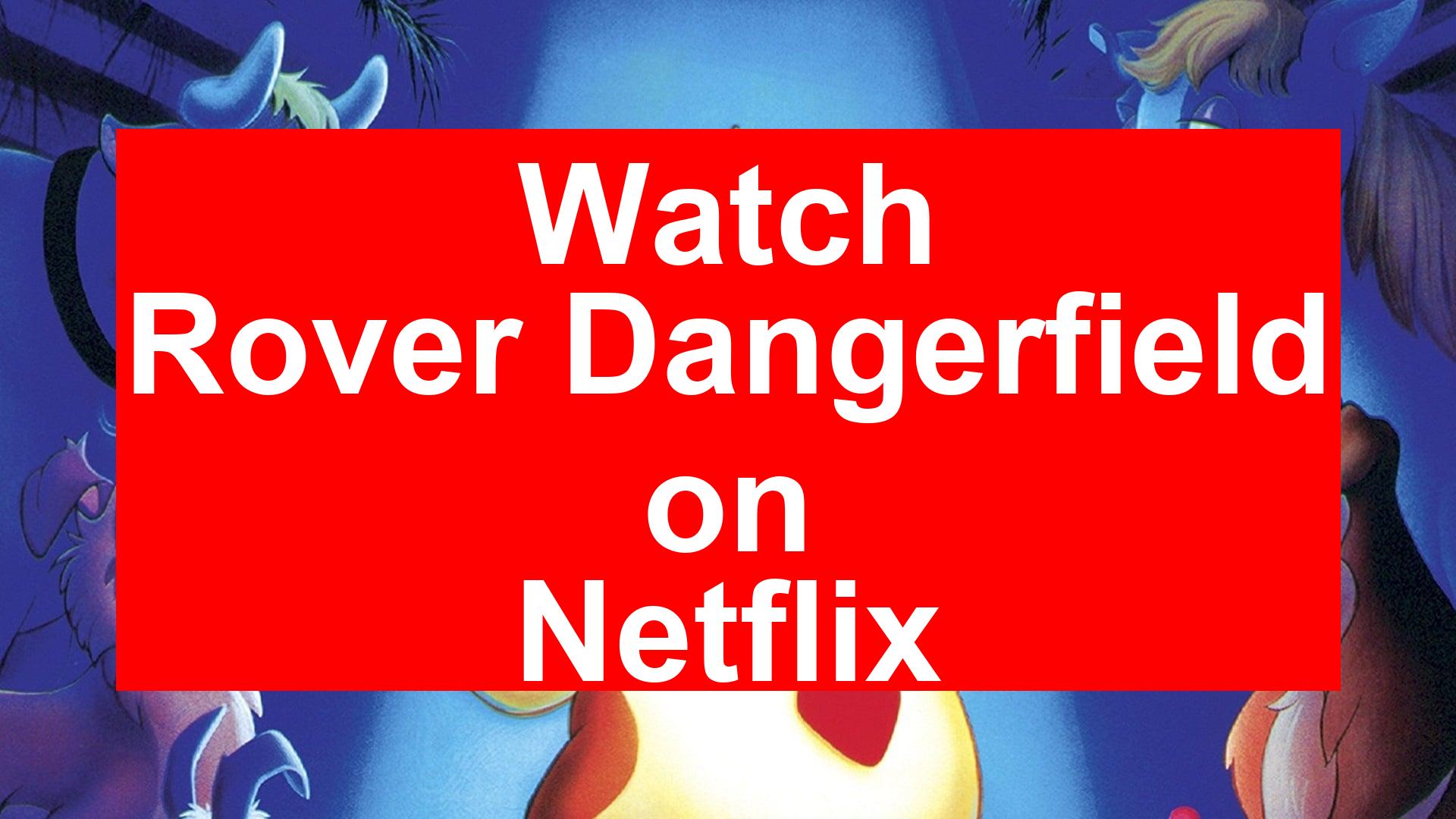 How to Watch Rover Dangerfield On Netflix [Top Guide 2025] - My Vpn Hub