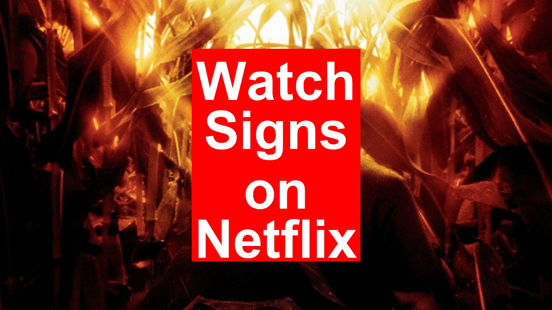 How to Watch Signs On Netflix [Best Guide 2025] - My Vpn Hub