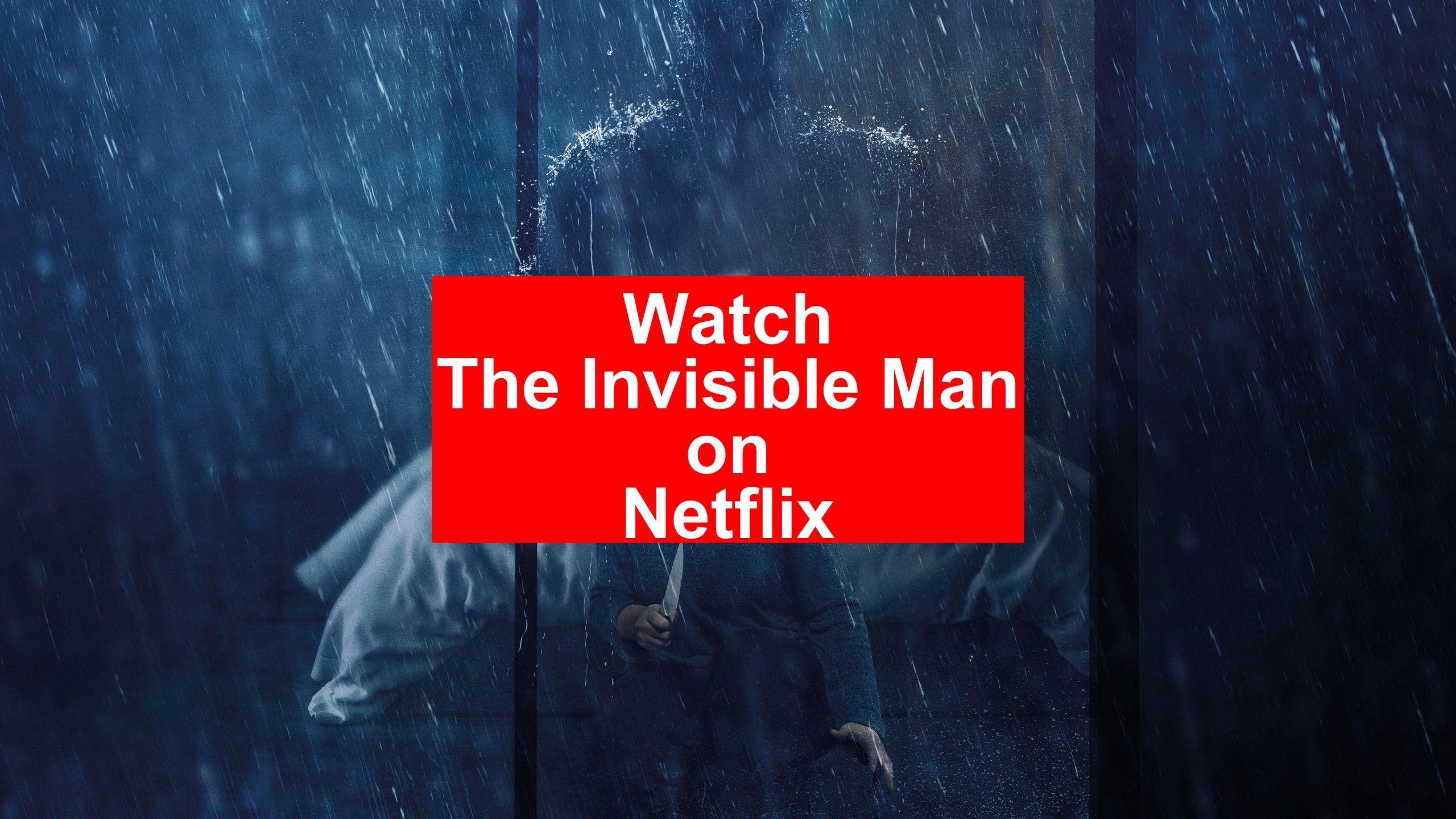 How to Watch The Invisible Man On Netflix [Fast Guide 2024] - My Vpn Hub